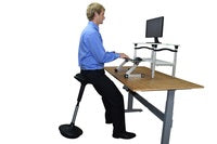 Use A Higher Chair to Easily Convert Between Sitting & Standing ...