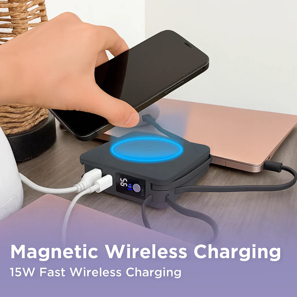 The Ultimate 7-in-1 Power Bank: Stay Charged Anywhere, Anytime ...