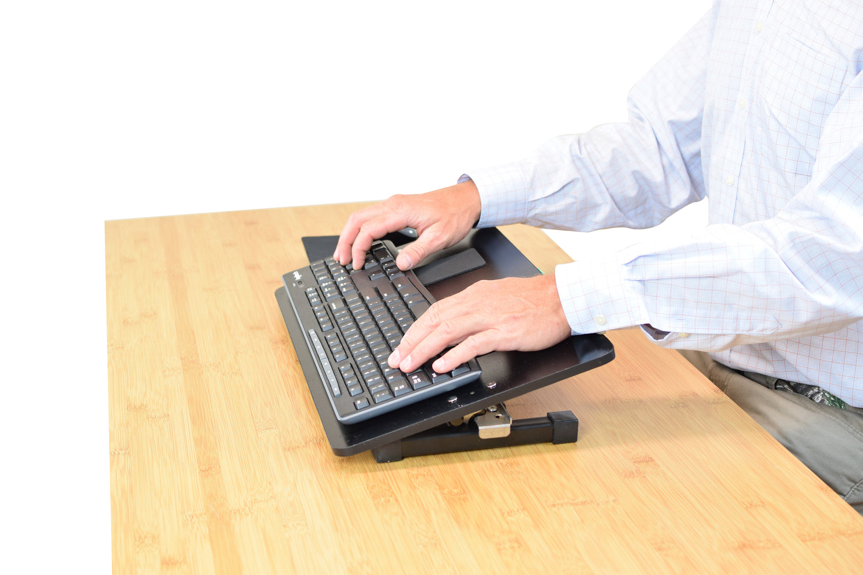 KT3 Adjustable Desktop Keyboard Stand | Ergonomic Typing for Standing ...