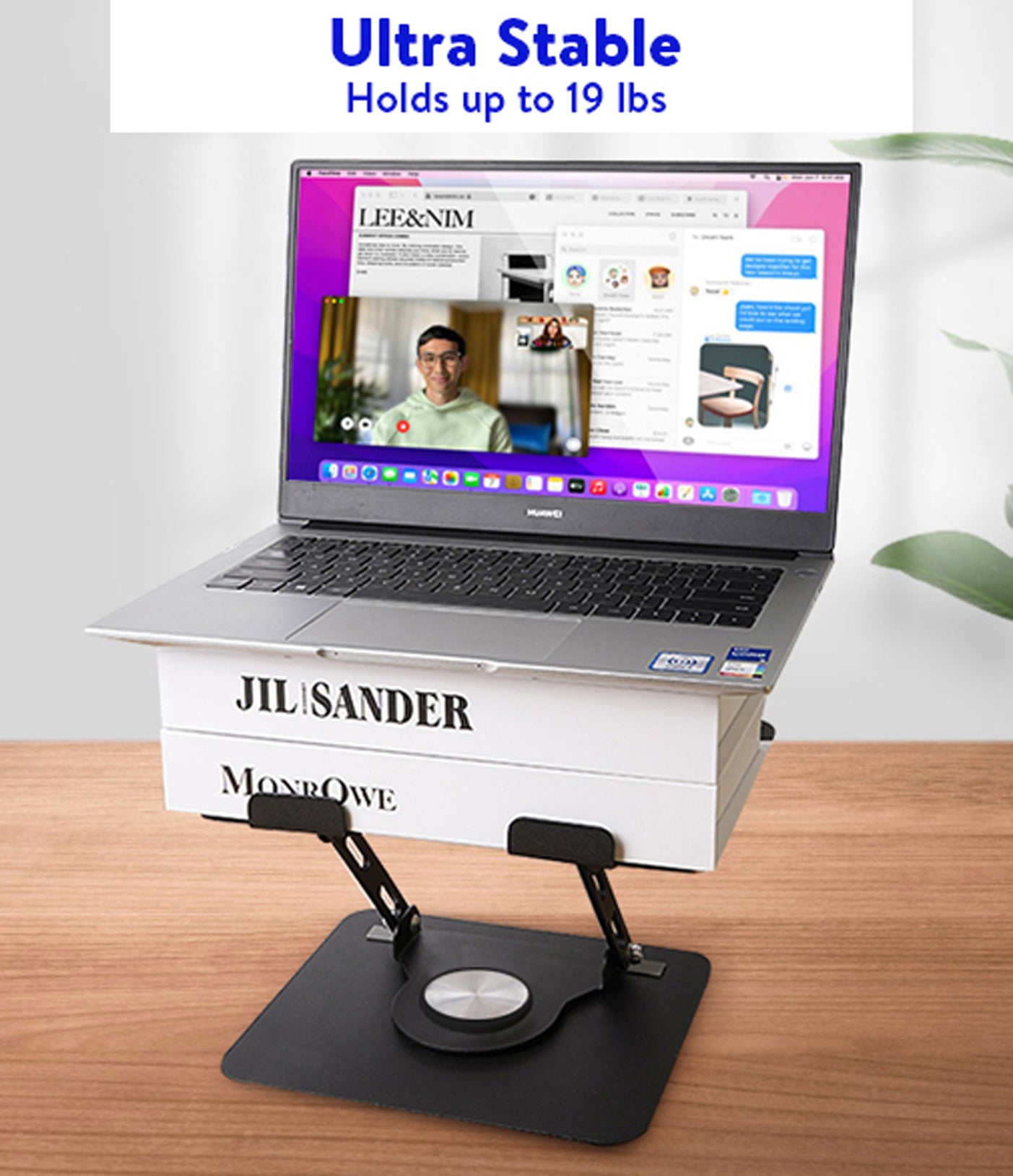 Ergonomic Adjustable Laptop Stands Tables Risers Trays & Lap Desks ...