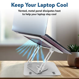 Swivel Laptop Stand 2.0 – UncagedErgonomics