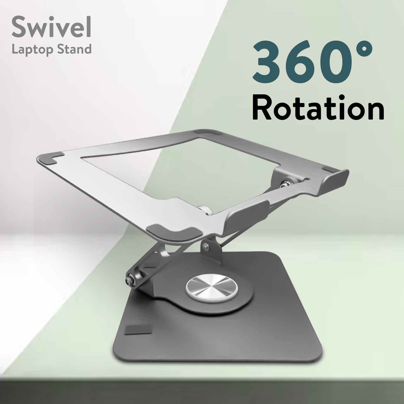 Swivel Laptop Stand | Ergonomic Adjustable Laptop Riser – UncagedErgonomics
